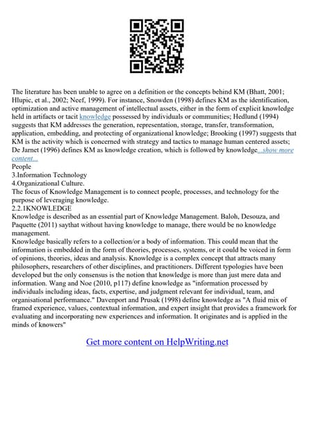 Data information-knowledge-wisdom | PDF