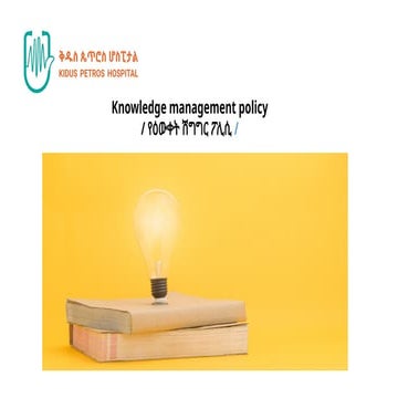 knowledge management presentation of a document.pptx