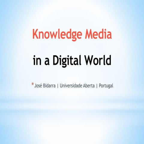 Knowledge Media in a Digital World | PPTX | Educational Video Games ...