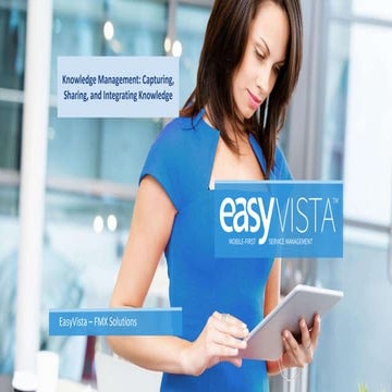 New Easyvista Corporate Brochure | PDF