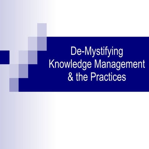 Knowledgemnagement | PPS