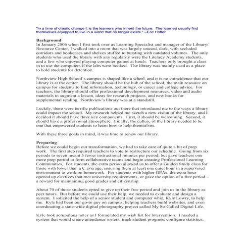 Knowledge Quest | DOC