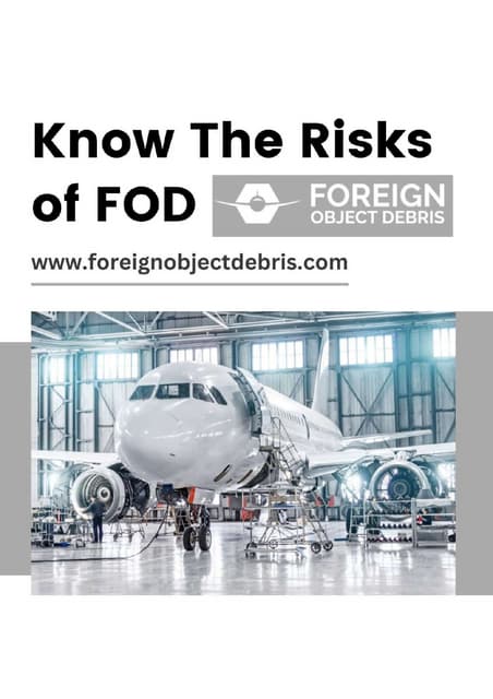 A Study of FOD Prevention Program | PDF