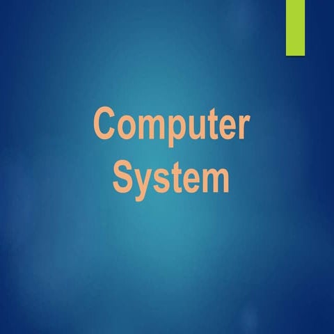 Know your computer | PPSX