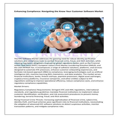 Optimized KYC Process to depict lifecycle of KYC and its optiization | PPTX