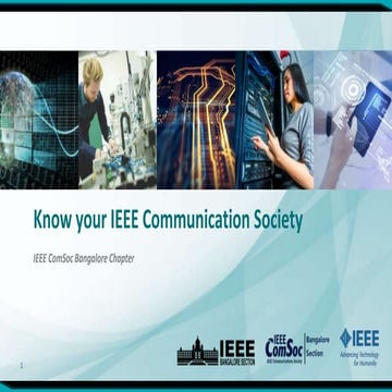 Know your IEEE ComSoC Chapter in Bangalore | PPT