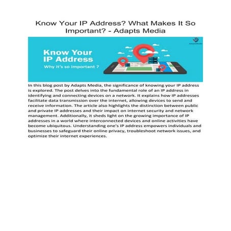 Know Your IP Address.docx