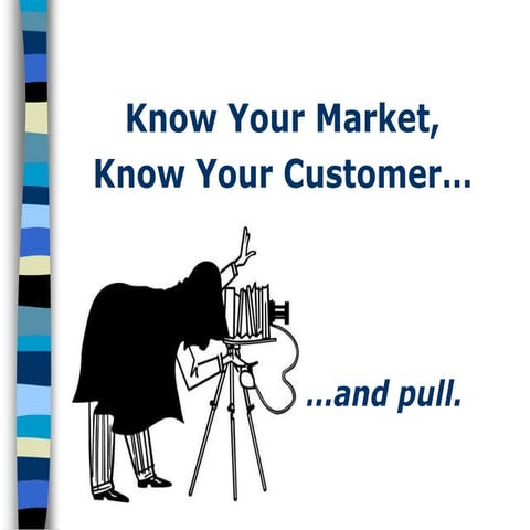 Know Your Market, Customer, And Pull, Final 12 04 08 | PPT