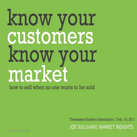 Know your market, Know your customers | PPT | Marketing and Advertising ...