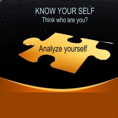 Know Your Self | PPT