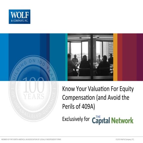 Know your valuation for equity compensation and avoid the perils of ...