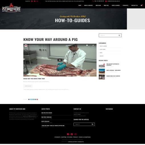 Know Your Way Around a Pig | Pit Brothers BBQ | PDF
