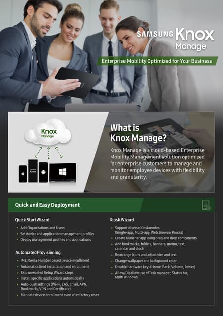 KNOX Message: Collaborate Securely, Anywhere, Anytime | PPTX | Operating Systems | Computer ...