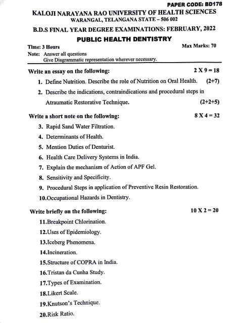 NTRUHS MDS question papers from 2002-2014 Oral medicine | DOC
