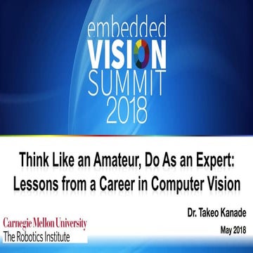 "Think Like an Amateur, Do As an Expert: Lessons from a Career in ...