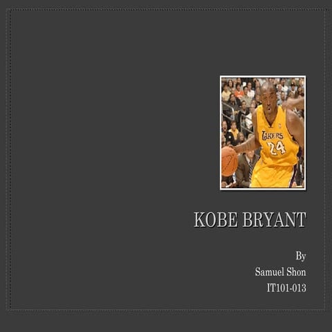 Kobe Bryant | PPT