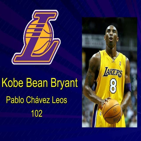 Kobe bean bryant pablo tarea | PPT