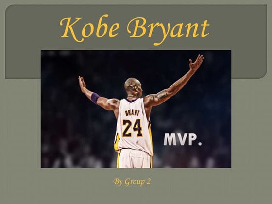 Kobe bryant presentation 2 | PPT | Awards Shows | Events