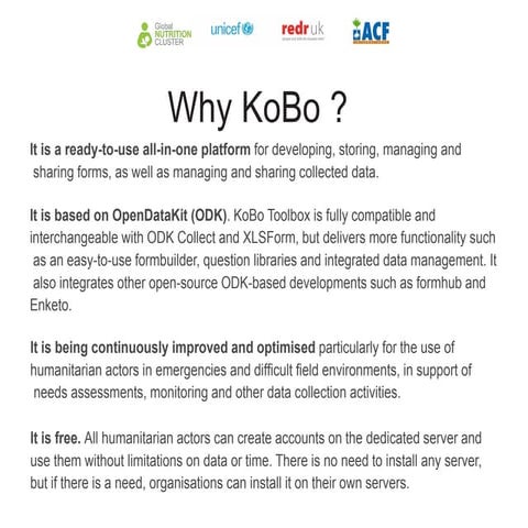 Open Data Kit, Digital data collection tool, training manual.pptx