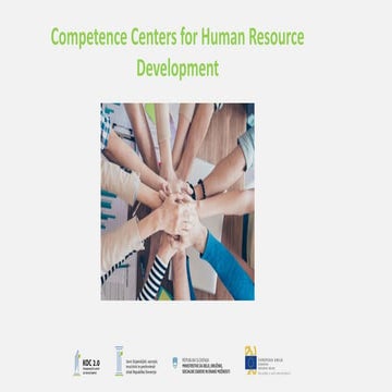 Competence Centers for Human Resource Development | PPT