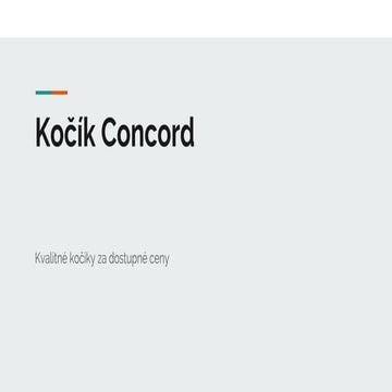 Kocik concord | PDF