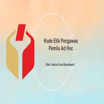kode etik | PPTX
