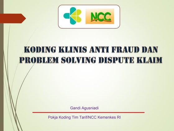 Teknis Koding ICD 9-CM (Prosedur/Tindakan)_ Training/BimTek "SISTEM ...