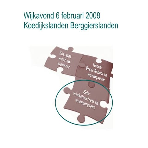 Koedijkslanden Berggierslanden Presentatie Informatieavond 6 Februari ...