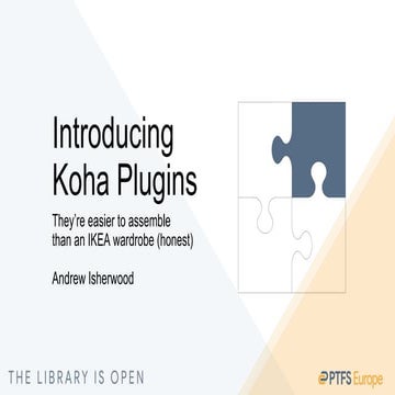 Koha plugins | PDF