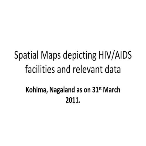 Kohima spatial mapping | PPT