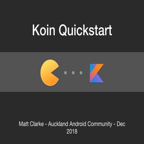Koin Quickstart | PPT