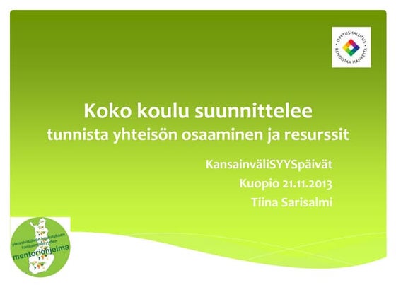 Toimintakulttuuri OPS2016 | PPT