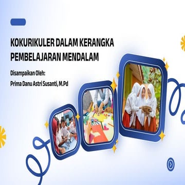 Rancangan Kegiatan Kokurikuler SMP N 1 Karanggede | PPTX