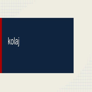 Slide proses kolaj | PPTX