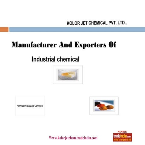 Kolor Jet Chemical Pvt. Ltd | PPT