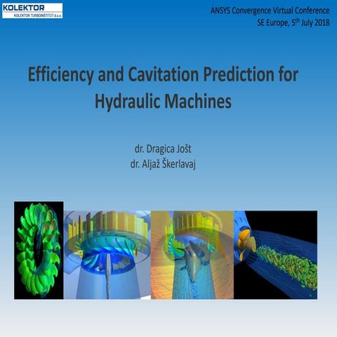 Efficiency and cavitation prediction for hydraulic machines | PDF