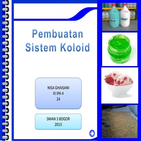 Pembuatan Sistem Koloid | PPTX