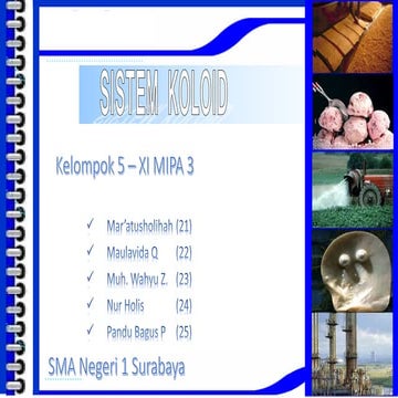 Sistem Koloid | PPT