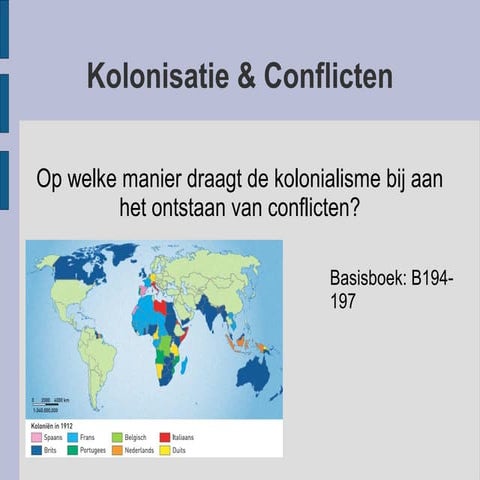 Kolonisatie | ODP
