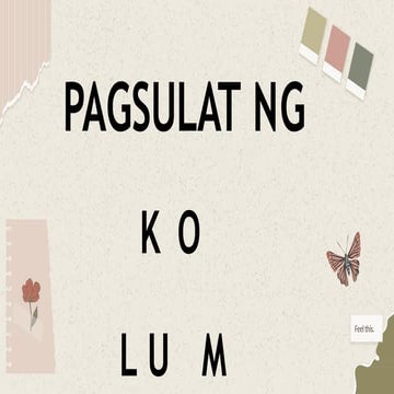 KOLUM.pptxkjkjkASDFGHJK.JHGFSFGHKJKPOIHGVBNM | PPTX