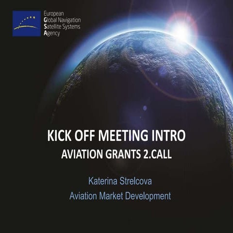 Aviation grants GSA/EEX.0030/2015 - Project Management Training | PPTX