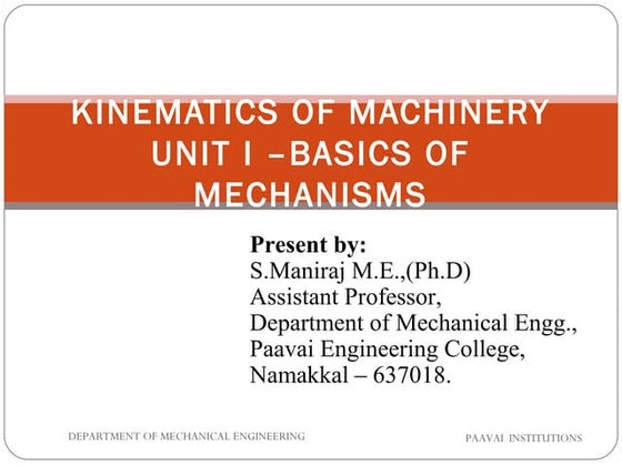 Unit 2.7 instantaneous center method | PPT