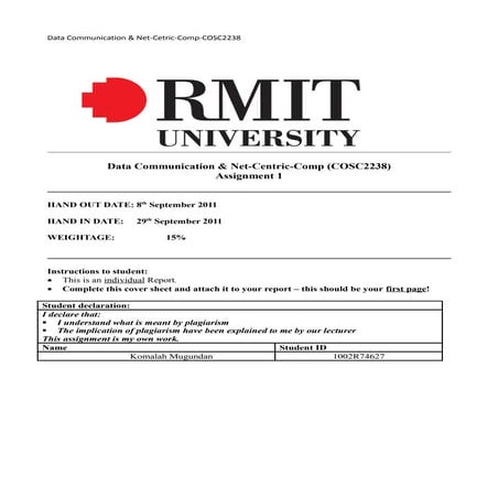 Data Communications And Net Centric Computing Pdf