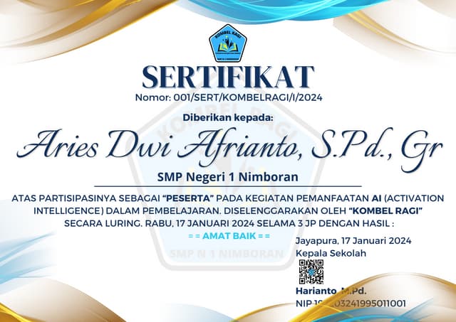 Sertifikat Komunitas Belajar Ragi 1pdf