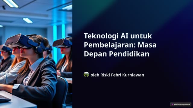 Pemanfaatan Artificial Intelligence (AI) untuk Pembelajaran.pptx