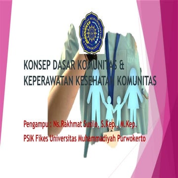 Asuhan keperawatan komunitas dan contoh kasus | DOCX