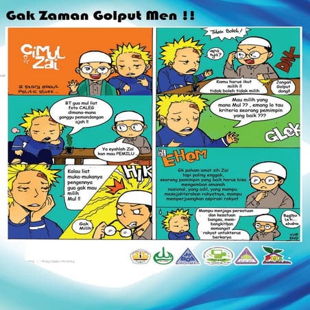Komik gak zaman golput men- | PDF