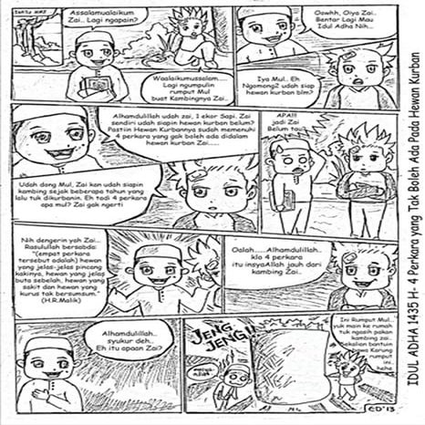 Komik 2 4 perkara yang tak boleh ada pada hewan kurban- | PDF