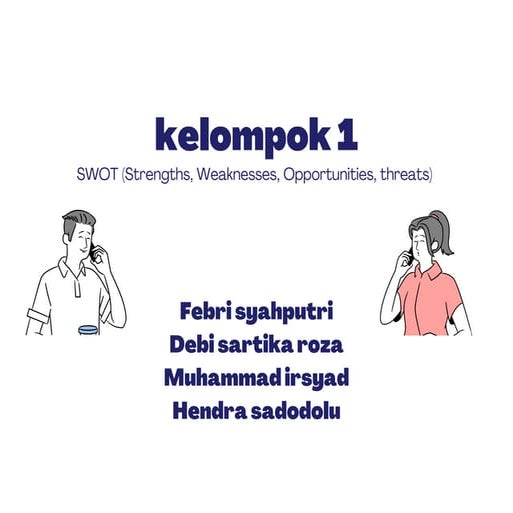 komik kelompok 1, SWOT.pdfnnjnjjjjjjjjjj | PPT