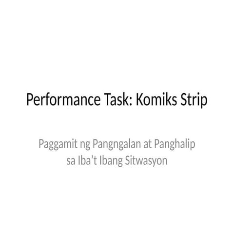 Komiks_Strip_______Performance_Task.pptx